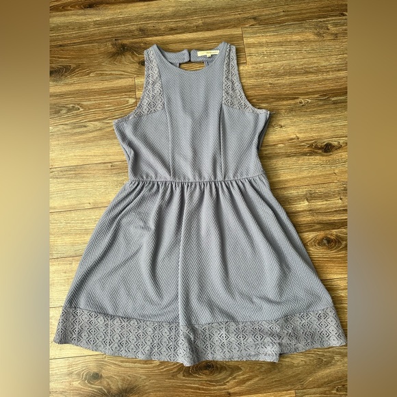 Rewind | Dresses | Rewind Textured Purple Lace Dress Open Back | Poshmark
